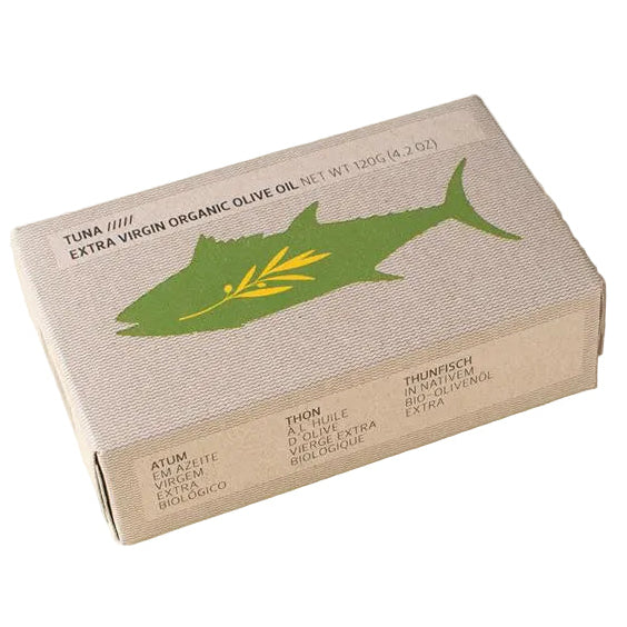 Maria Organic, Tuna in organic extra virgin olive oil 120g – Bubble ...