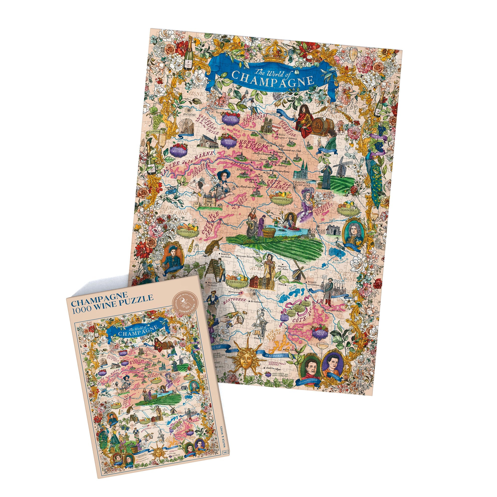 Wine Puzzle - Champagne – Bubble Brothers